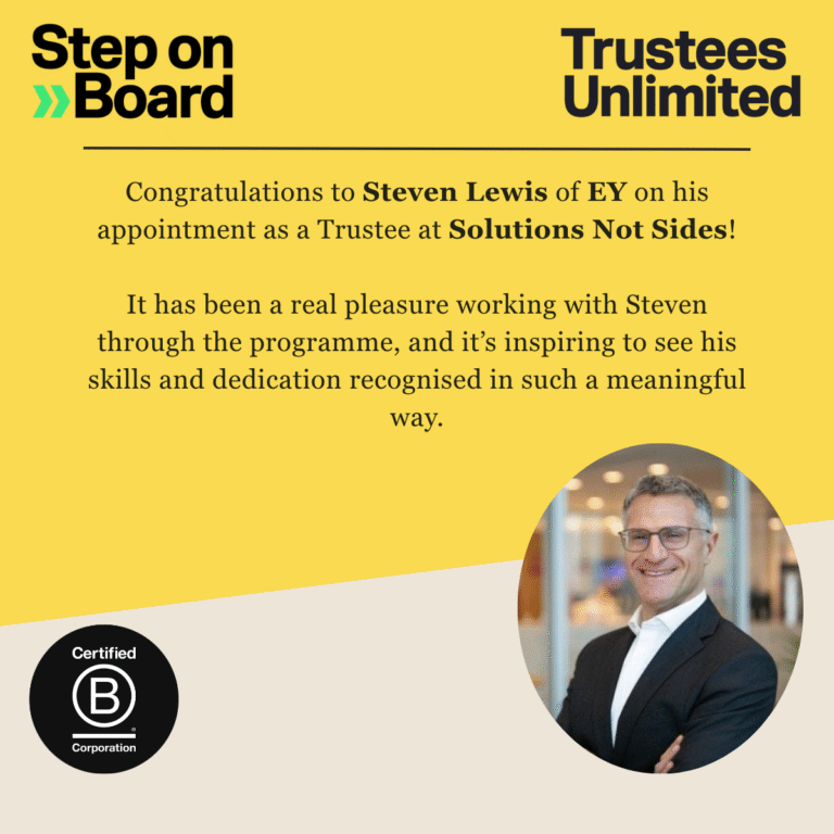 We are delighted to congratulate Steven Lewis of EY on his appointment ...